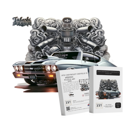 1970 Chevrolet Chevelle SS - Puzzle Art Australia