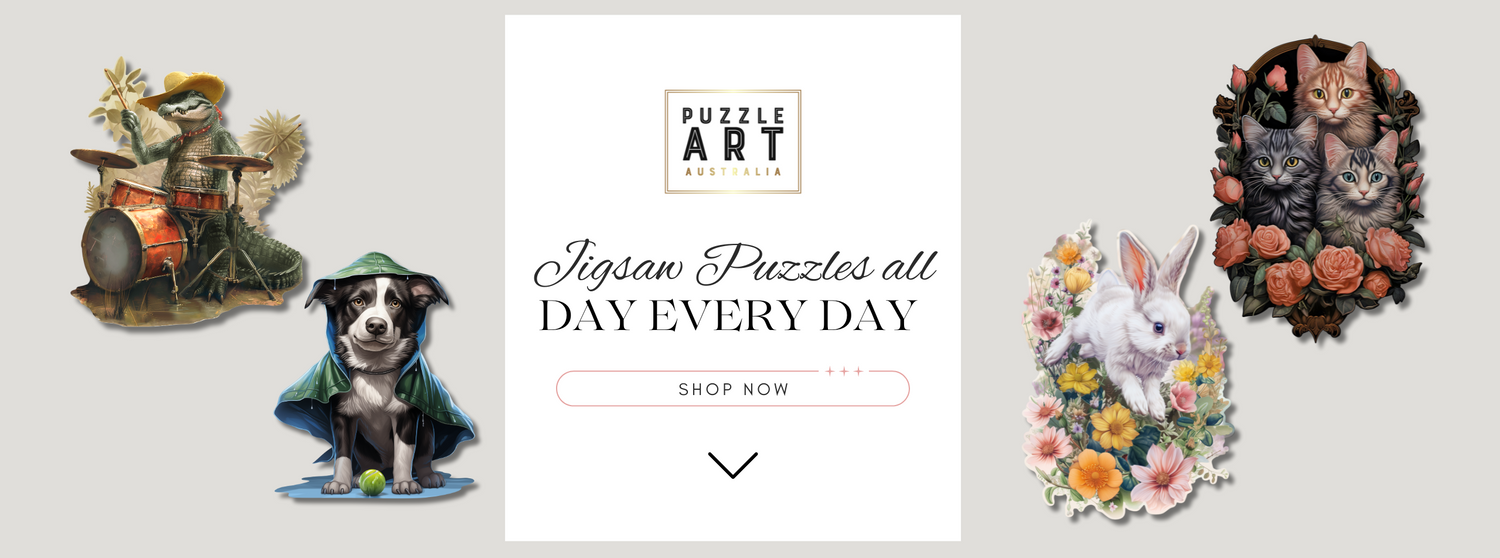 Premium wooden jigsaw puzzles, Puzzle Art Australia