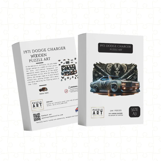 1971 Dodge Charger - Puzzle Art Australia