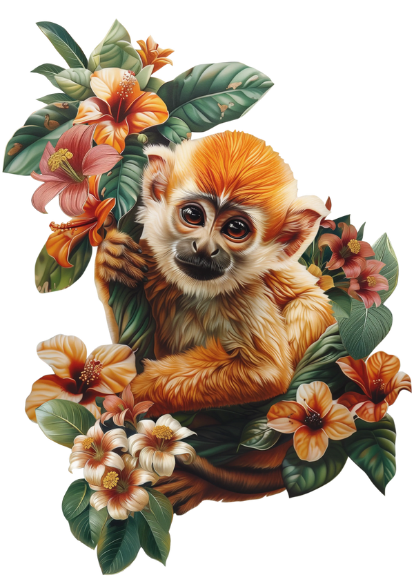 Snub Nose Monkey – Puzzle Art Australia